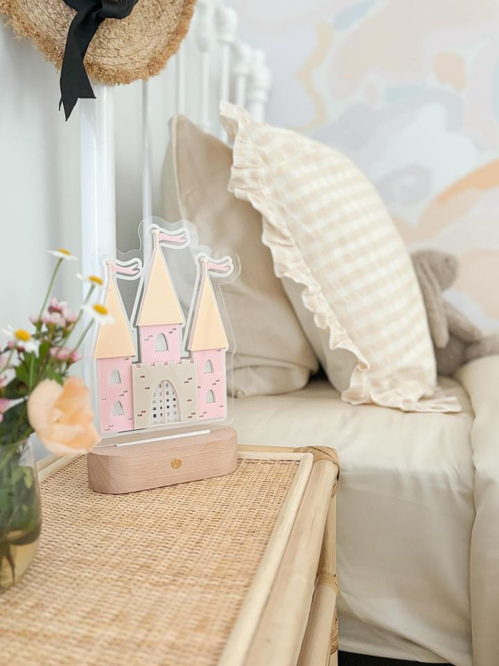 Colour POP Magical Castle Night Light – LED Lamp| L.A Neon – Little ...